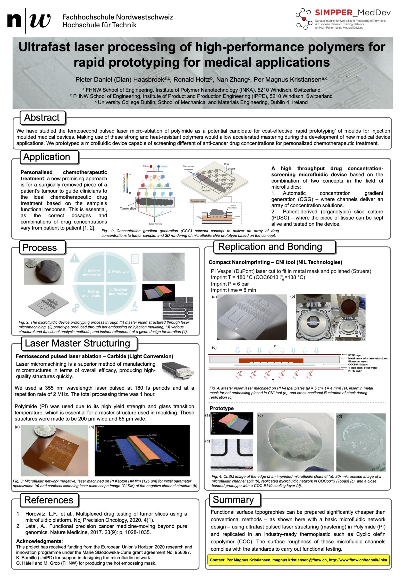 Publications – Surface Integrity for Micro/Nano Processing of Polymers: A European Research ...